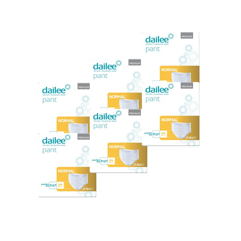 Dailee Pants Premium Normal - Large | 6 pakken van 15 stuks ...